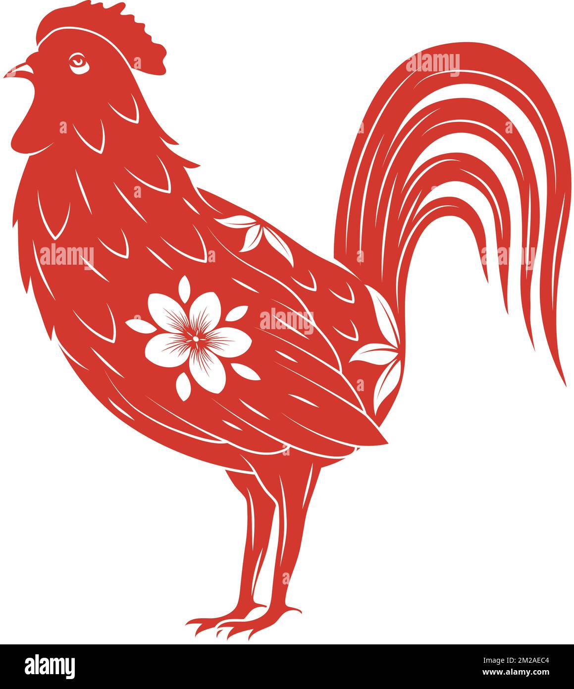 rooster chinese zodiac animal icon Stock Vector Image & Art - Alamy