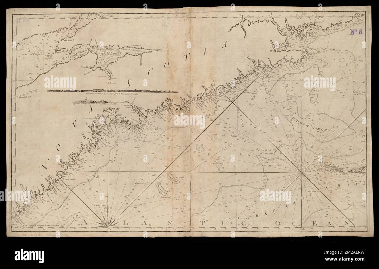 Coast of Nova Scotia from Barrington Bay to Cape Blancherolte , Coasts ...