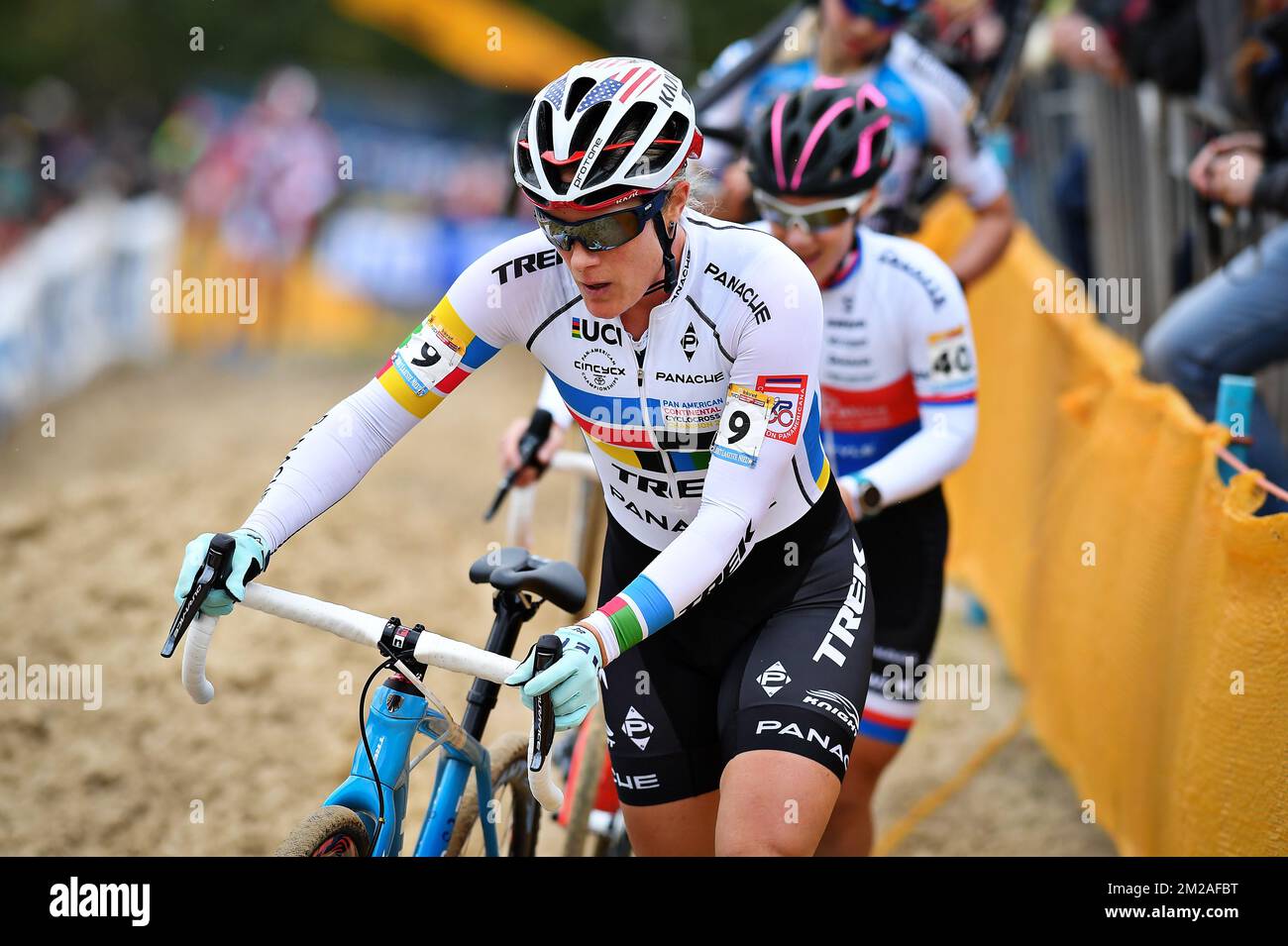 US Katie Compton pictured in action during the women's race of the ...
