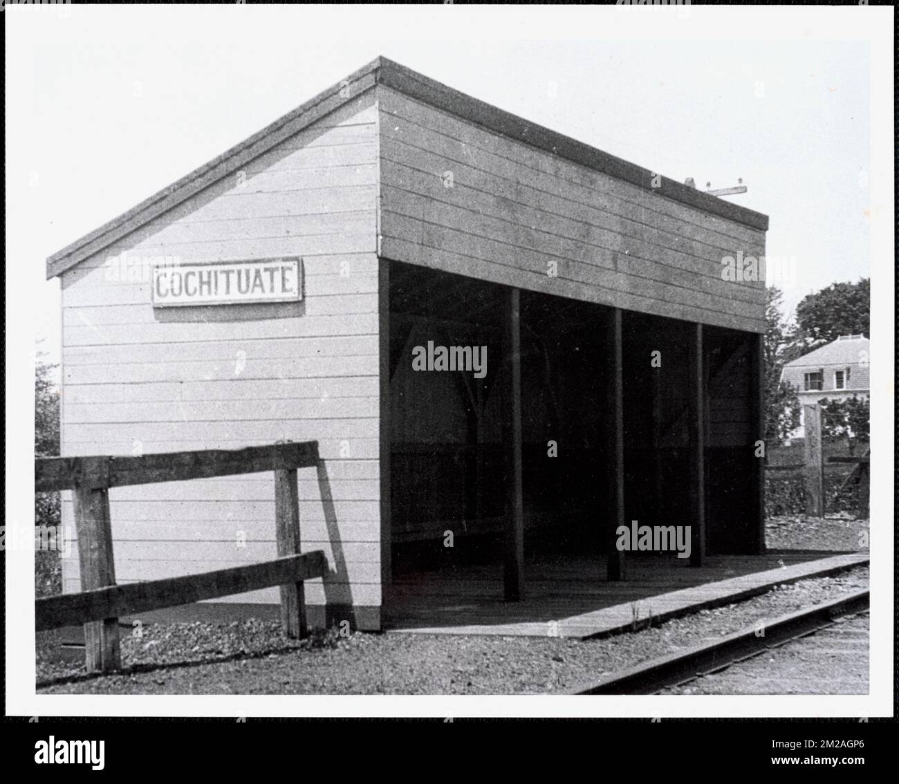 Cochituate Crossing, Commonwealth Road at Natick line , Railroad ...