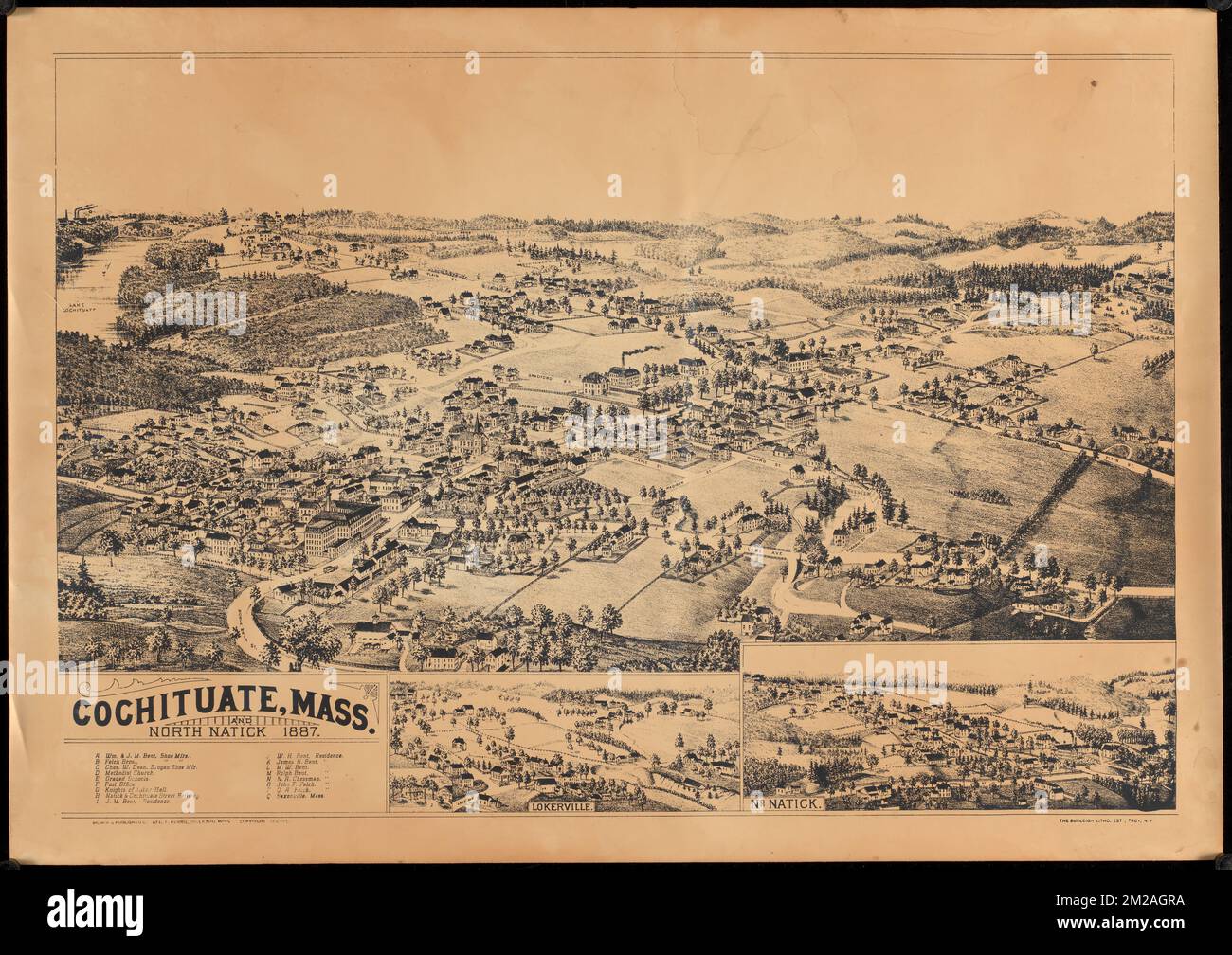 Cochituate, Mass. and North Natick 1887 , Cities & towns. Wayland ...