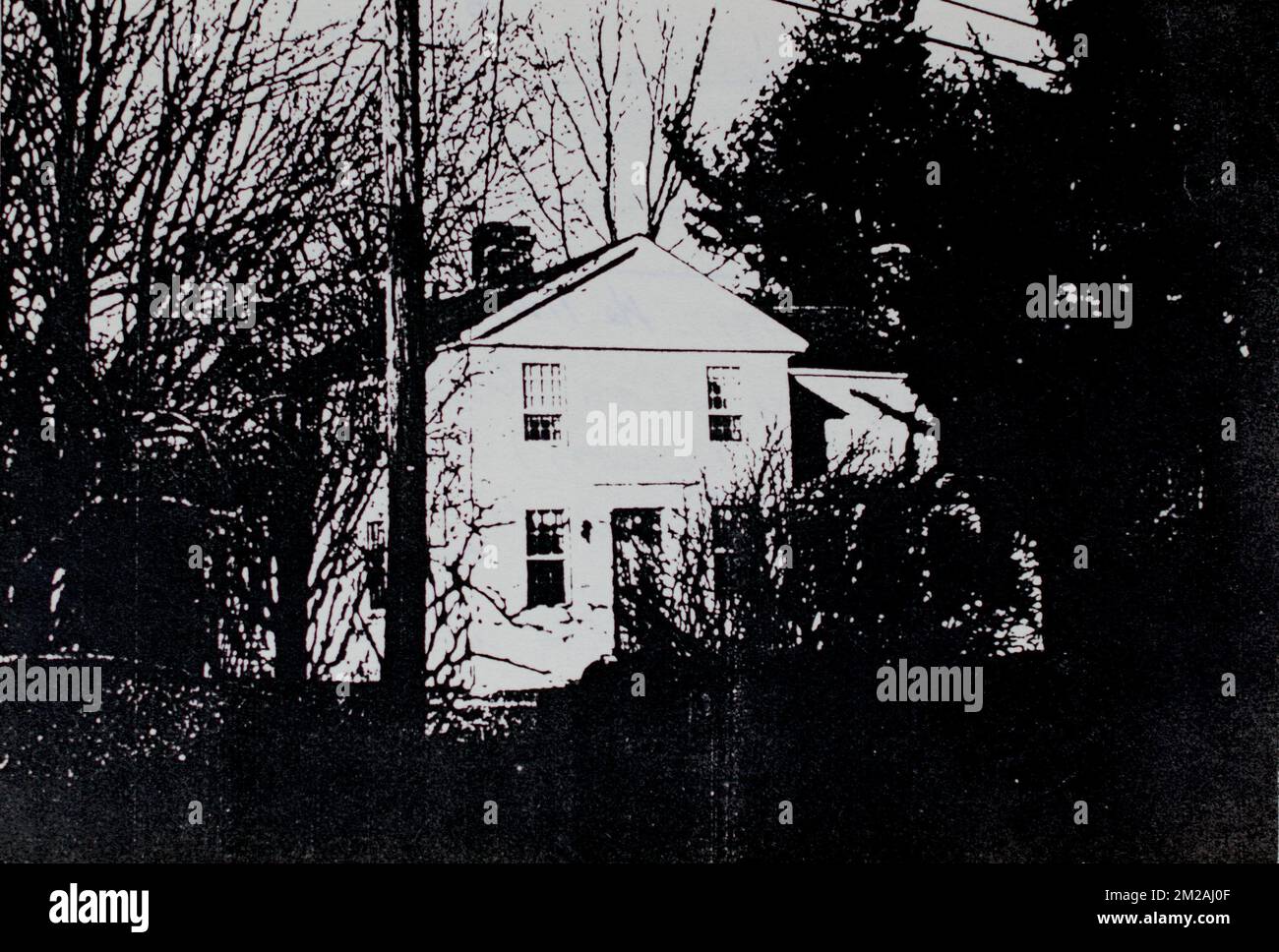 Coe, Aaron and Holcomb, Dr. Vincent house , Houses Stock Photo - Alamy