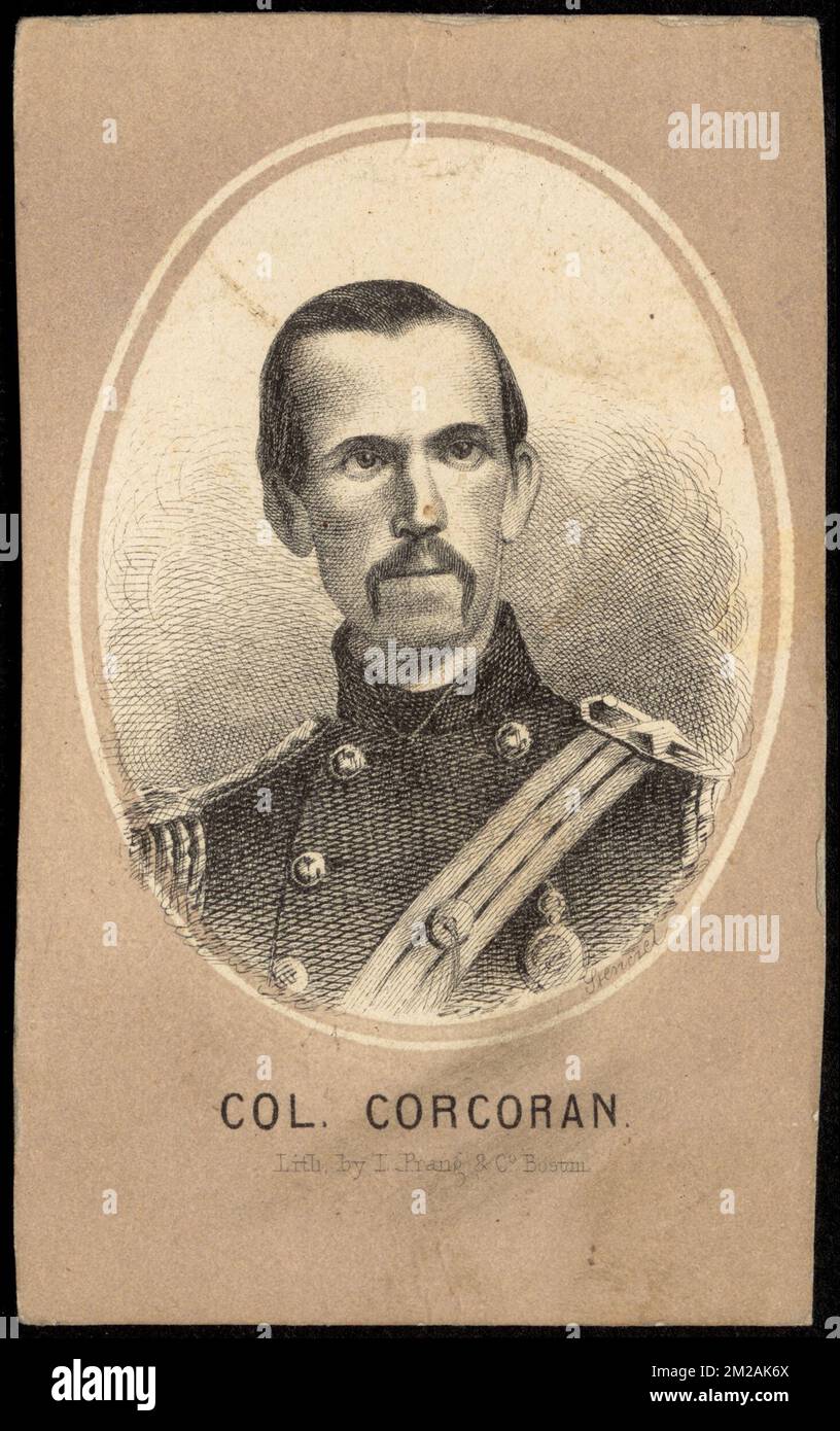 Col. Corcoran , Military officers, Corcoran, Michael, 1827-1863, Carte ...