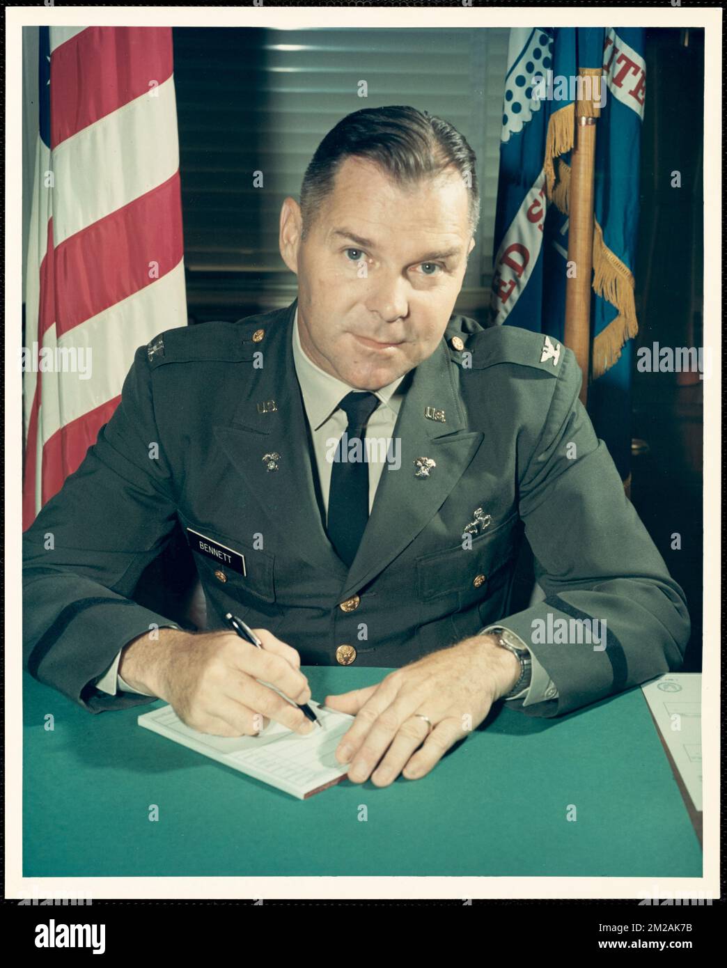 Col. Bennett , Military officers. Records of U.S. Army Operational ...