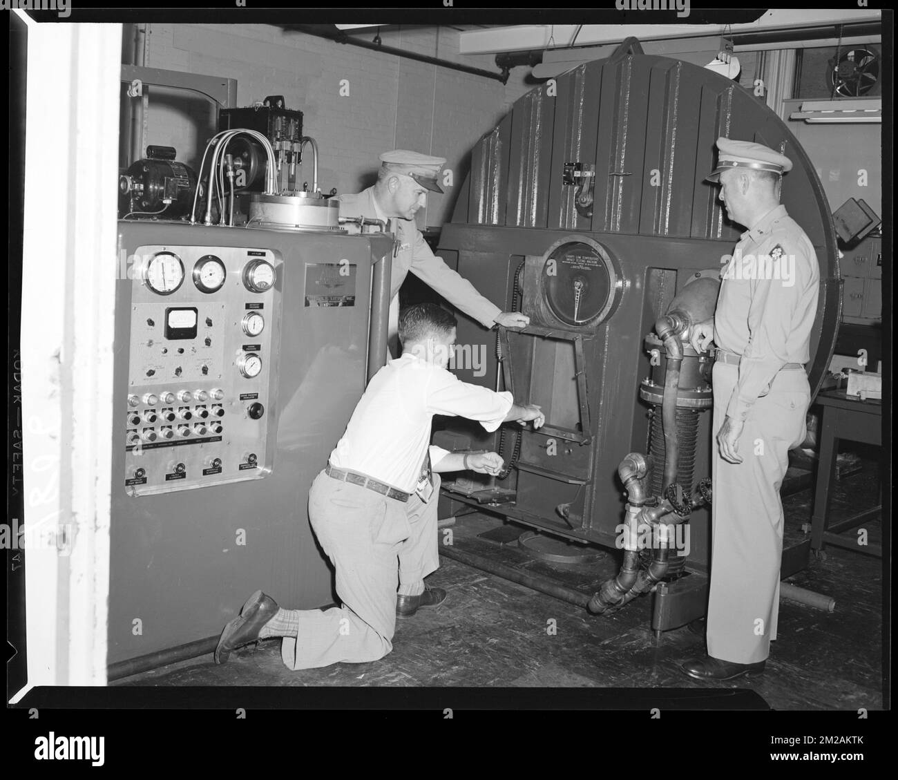 Col. Mesick and Dave Driscoll , Ordnance industry, Armories, Machinery ...