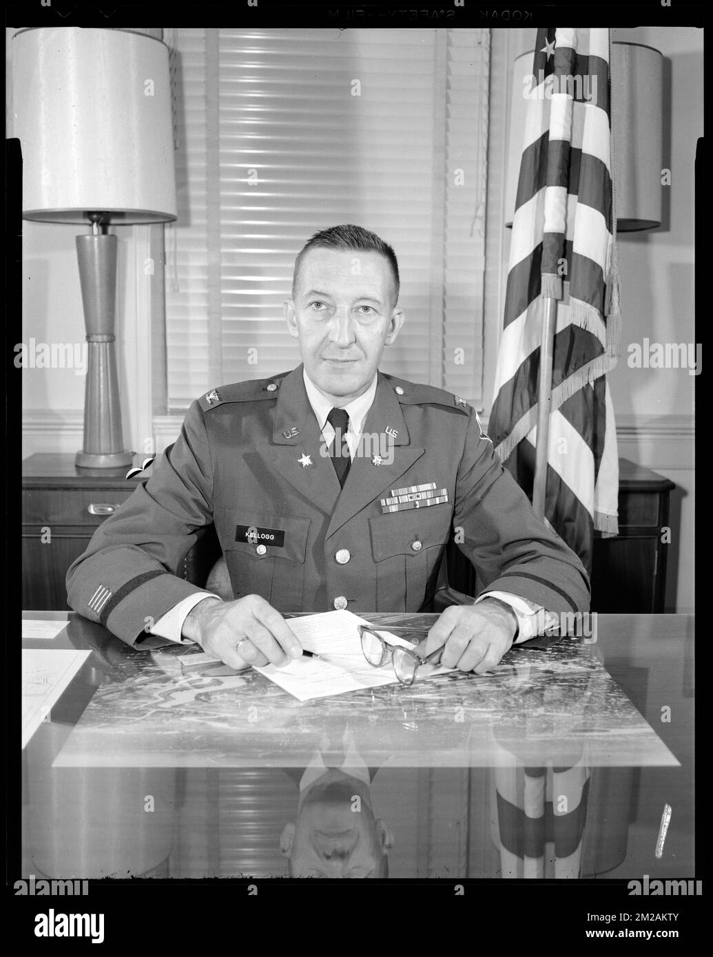 Col. Kellogg , Military officers, Watertown Arsenal Mass.. Records of U ...