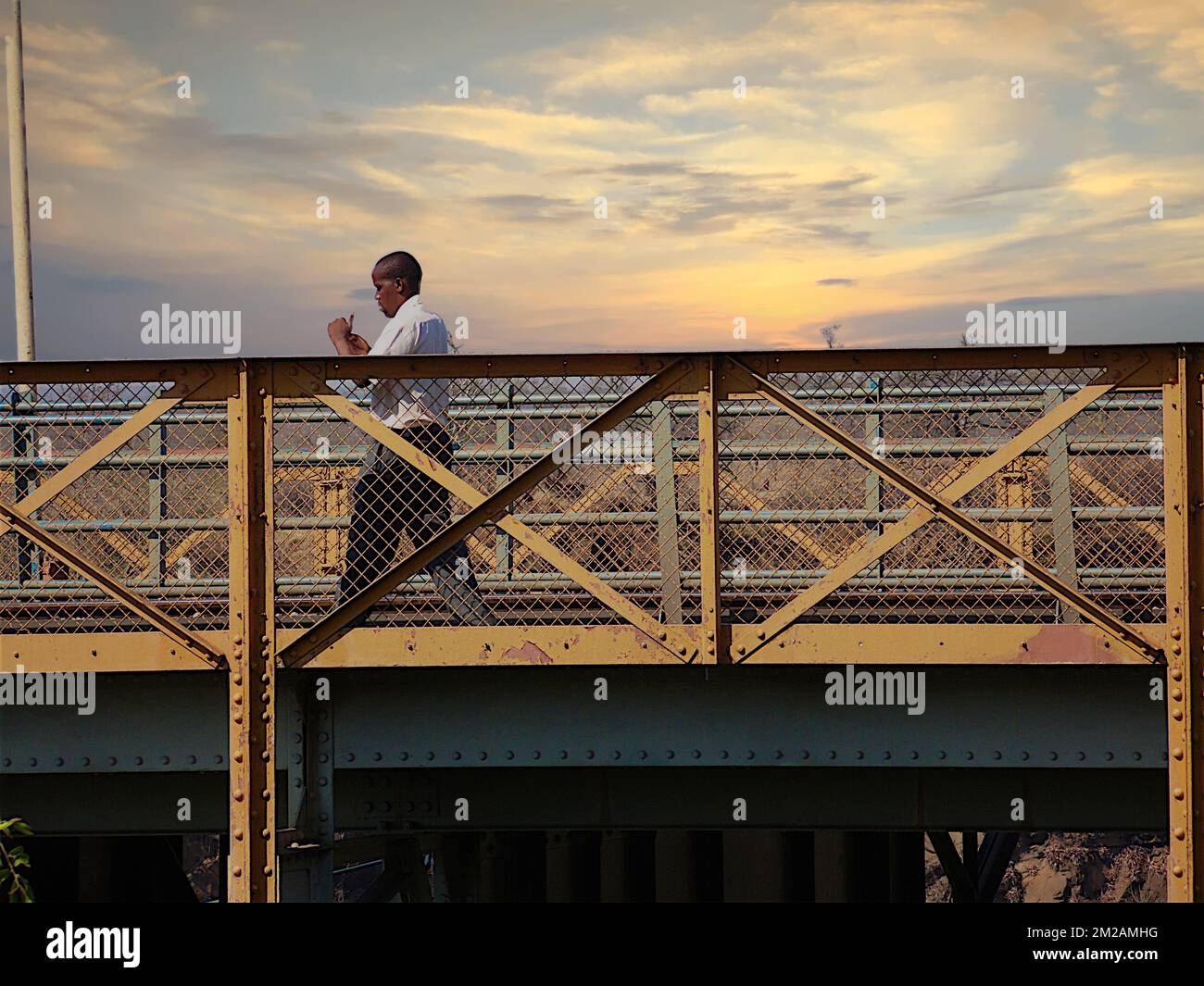 Livingstone bridge Victoria falls | Pont de Livingstone chutes Victoria ...
