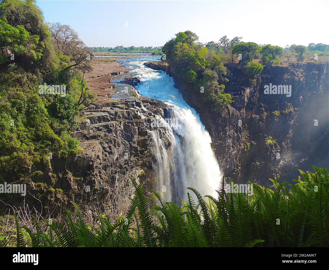 Victoria falls | Chutes Victoria 09/08/2017 Stock Photo - Alamy