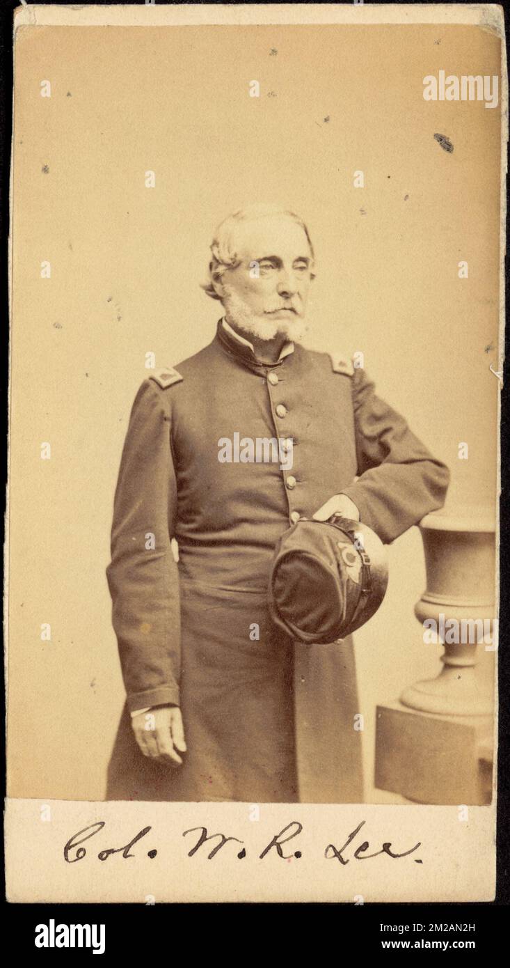 Col. W. R. Lee , Military officers, Lee, William Raymond, 1807-1891 ...