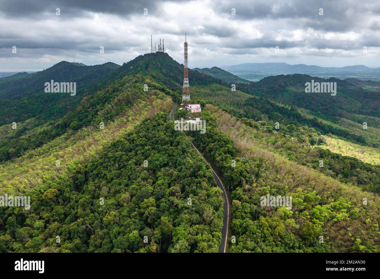Phra Maha Chedi Tripob Trimongkol steel pagoda in Hat Yai, Songkhla ...