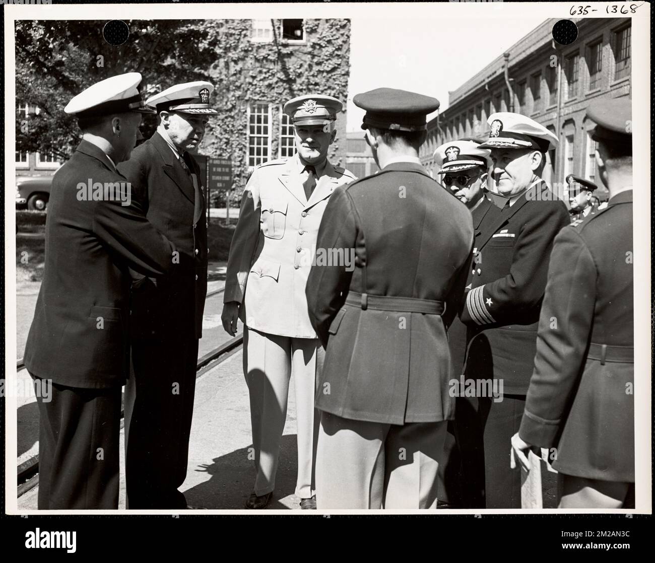 Col. Mesick with officers , Ordnance industry, Armories, Military ...