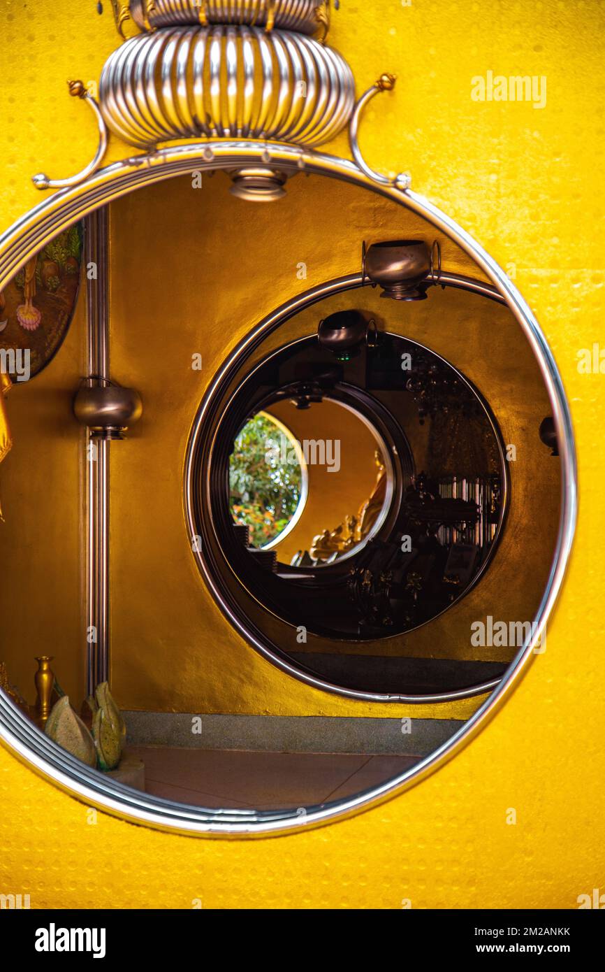 Phra Maha Chedi Tripob Trimongkol steel pagoda in Hat Yai, Songkhla ...