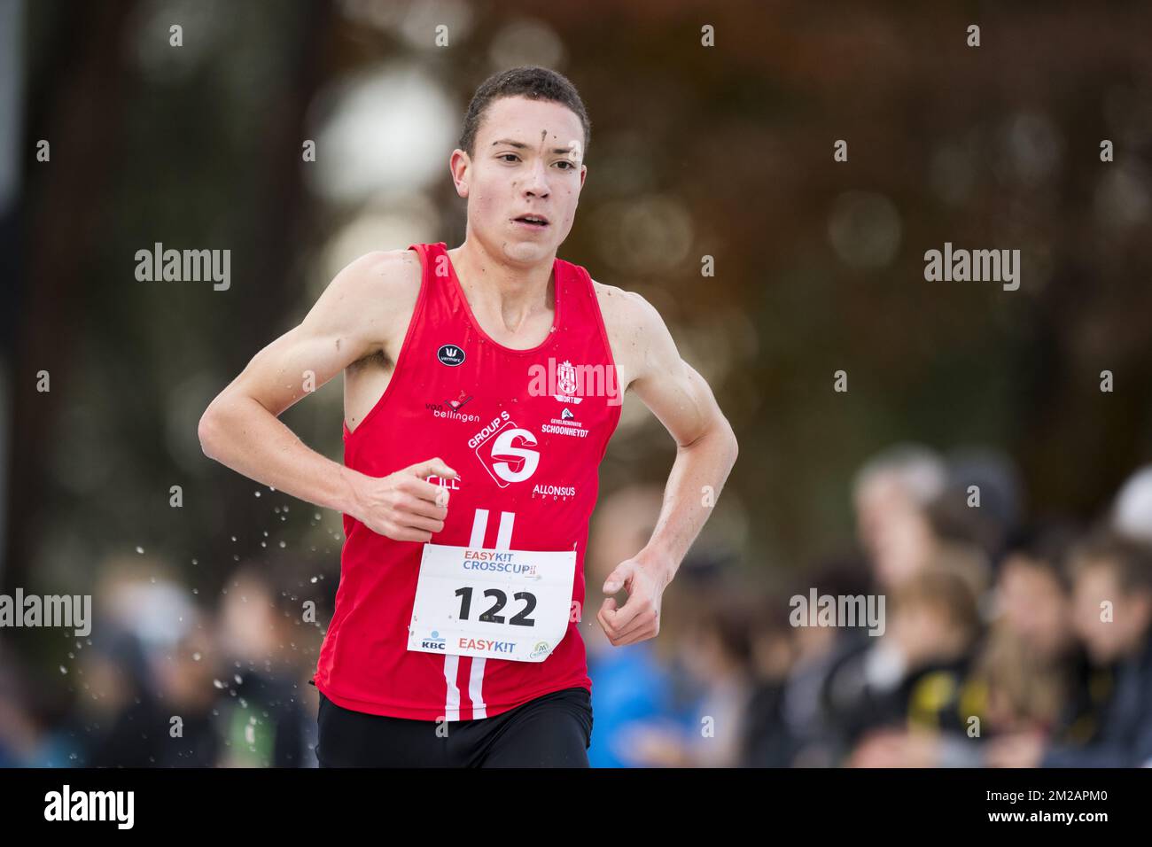 Robin Hendrix pictured in action during the men's race at the second ...