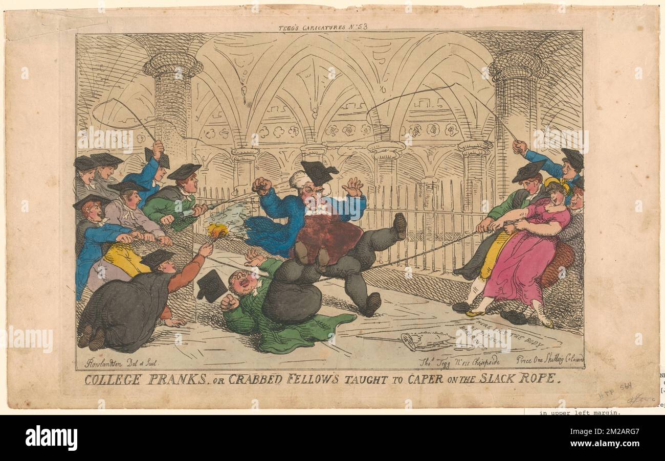 College pranks : Or crabbed fellows taught to caper on the slack rope ...