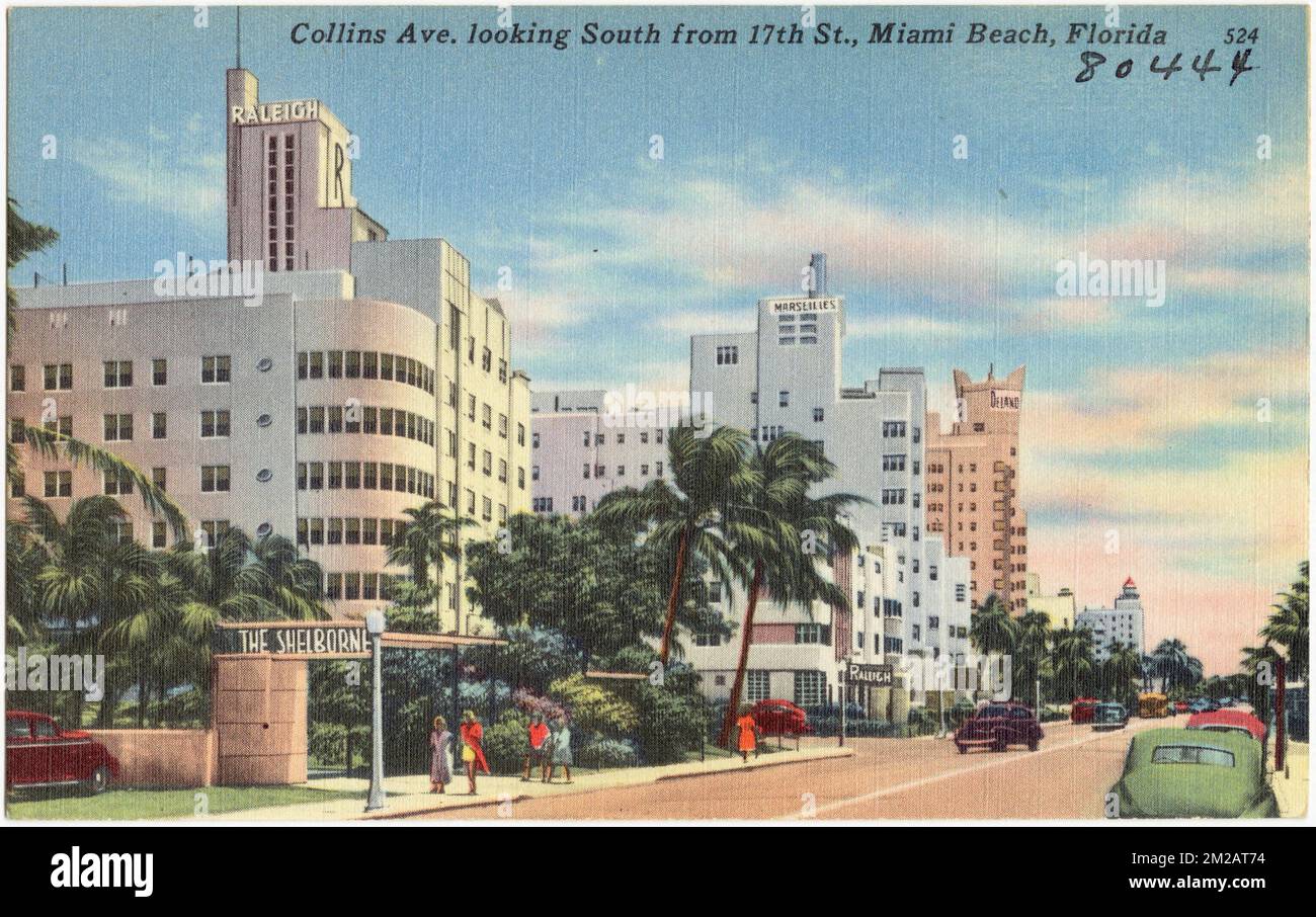 South florida hotels Cut Out Stock Images & Pictures - Alamy