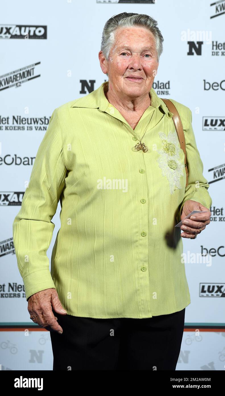 Yvonne Reynders pose for the photographer during the 15th edition of ...