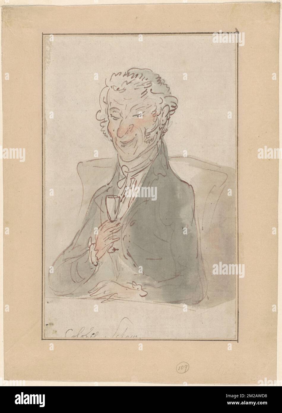 Colonel Seahan , Military officers. Thomas Rowlandson (1756-1827 ...