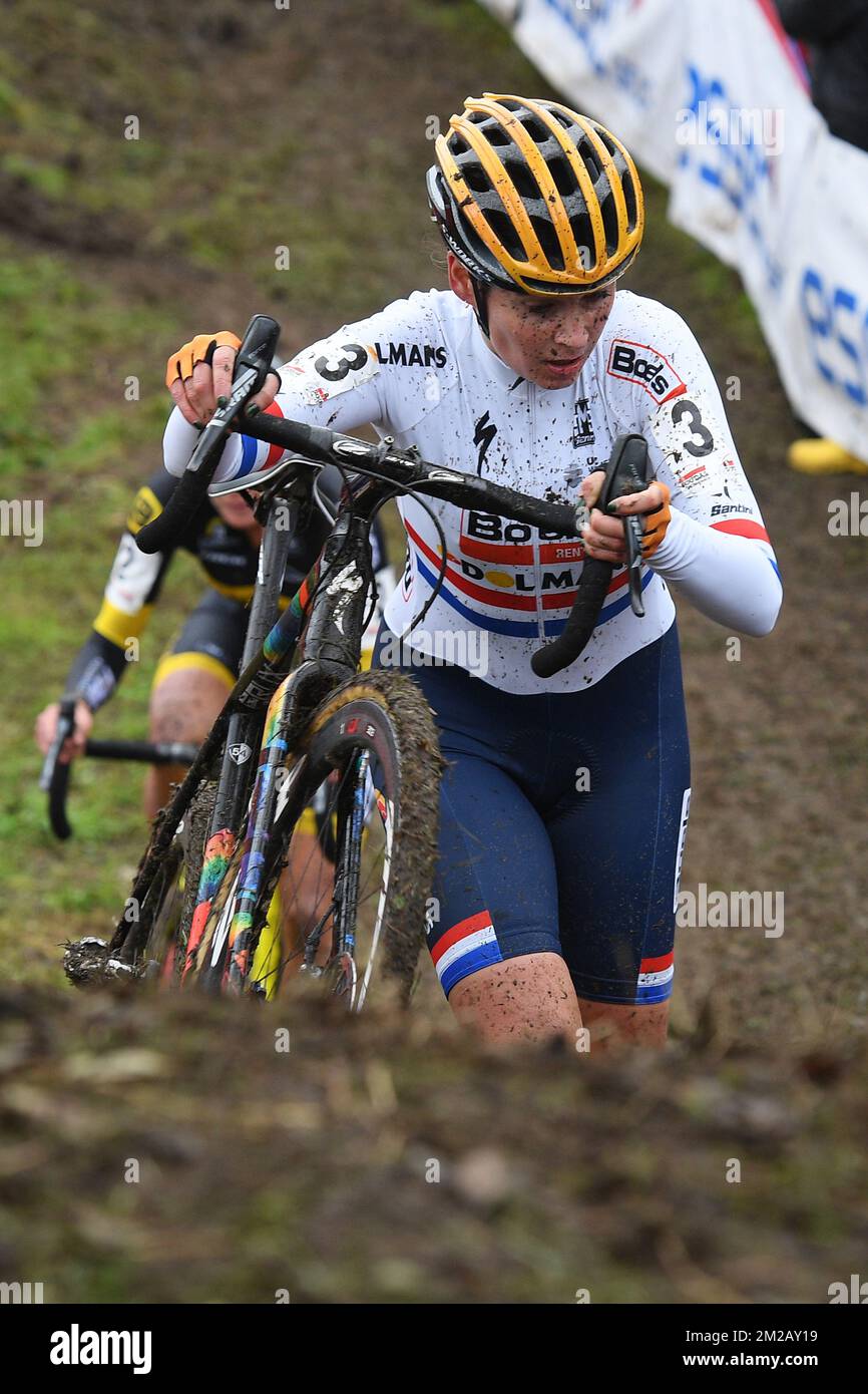 British Nikki Brammeier pictured in action during the women's race at ...