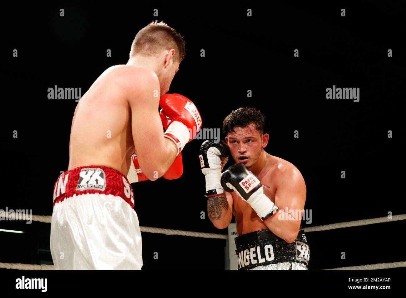 Belgian Sebastiaan Steen and Belgian Angelo Turco pictured during the ...