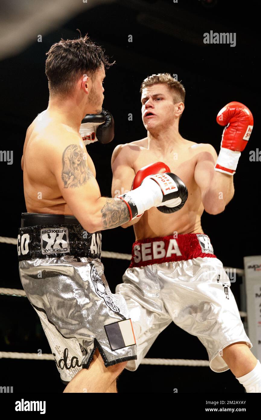 Belgian Sebastiaan Steen and Belgian Angelo Turco pictured during the ...