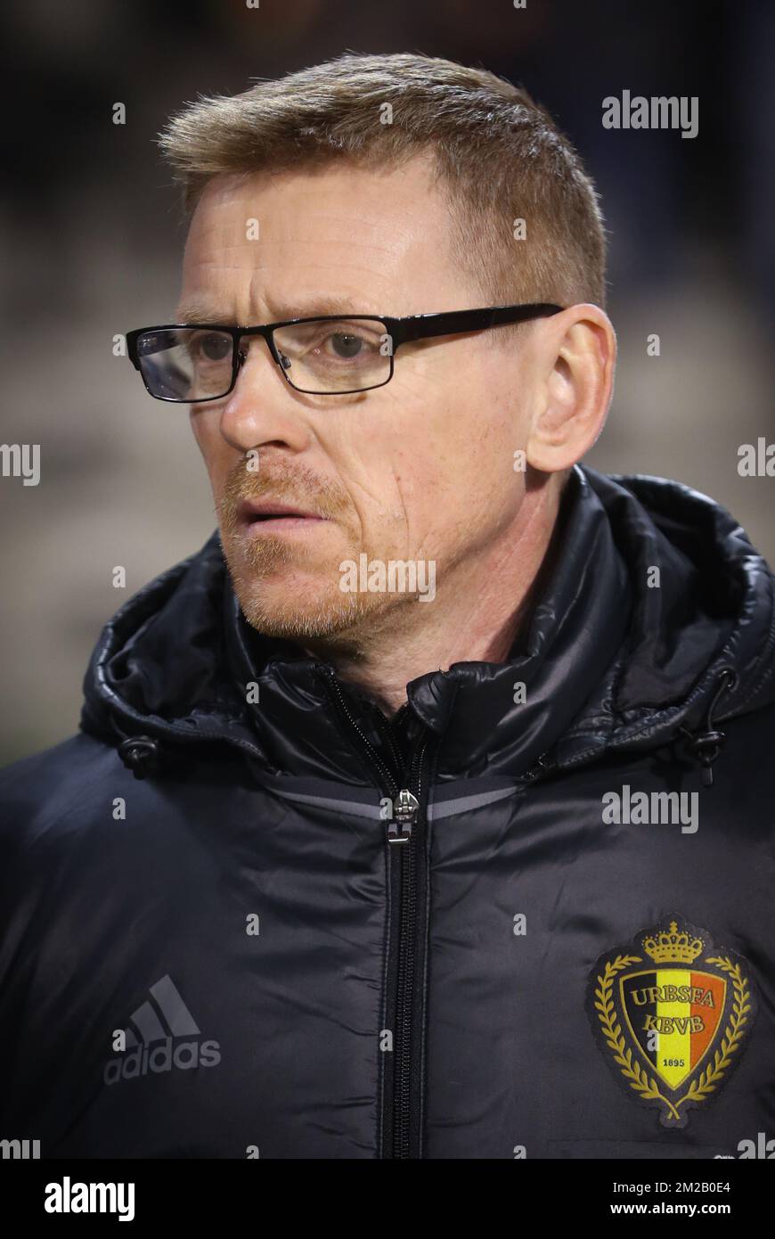 Belgium's material man Guido Van Onsem pictured at the start of a ...