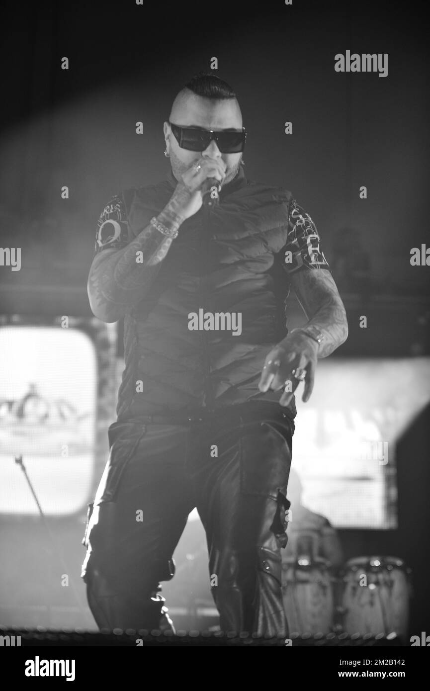 MIRAMAR, FL - DECEMBER 10: El Chacal performs live on stage during ...