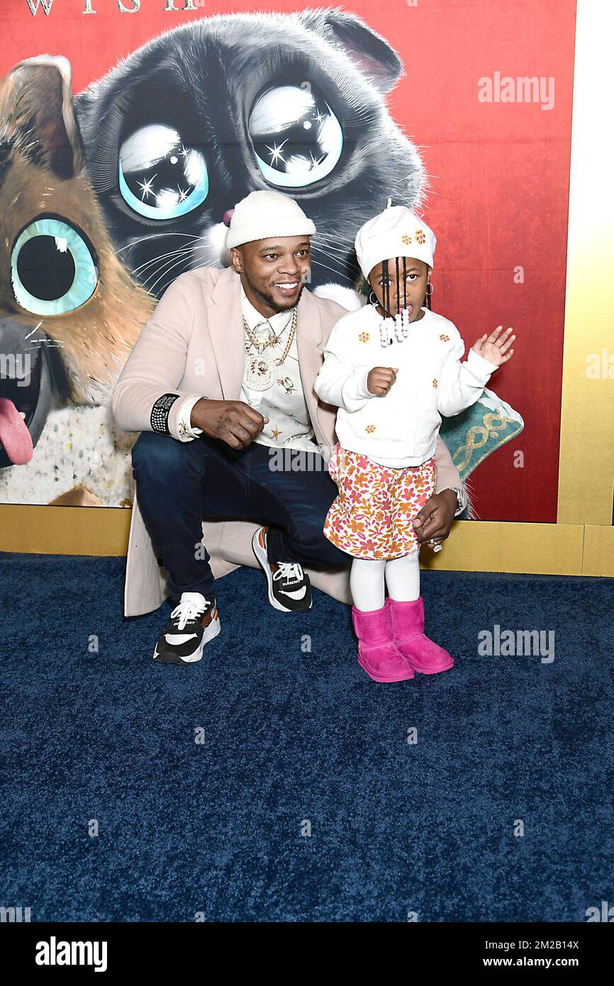 New York, New York, USA. December 13, 2022 Papoose and Reminisce Mackie ...