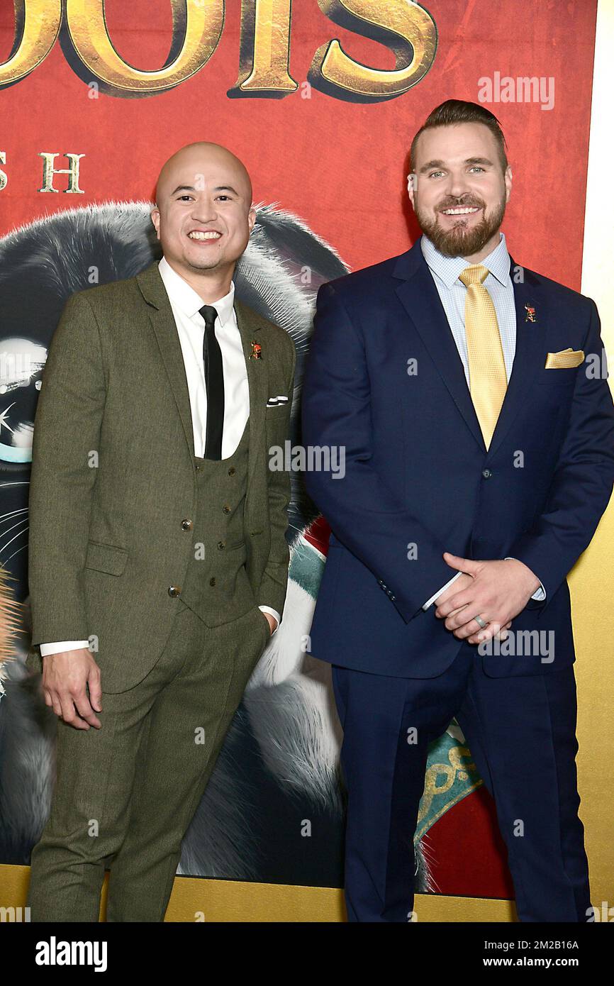 New York, New York, USA. December 13, 2022 Januel Mercado and Joel ...