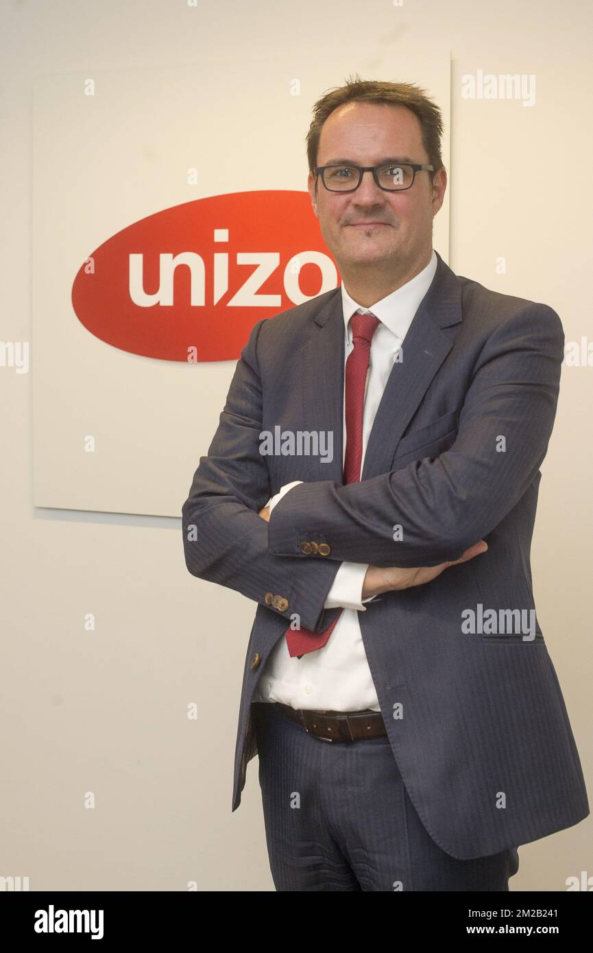 Danny Van Assche and pictured during a press conference of Voka ...