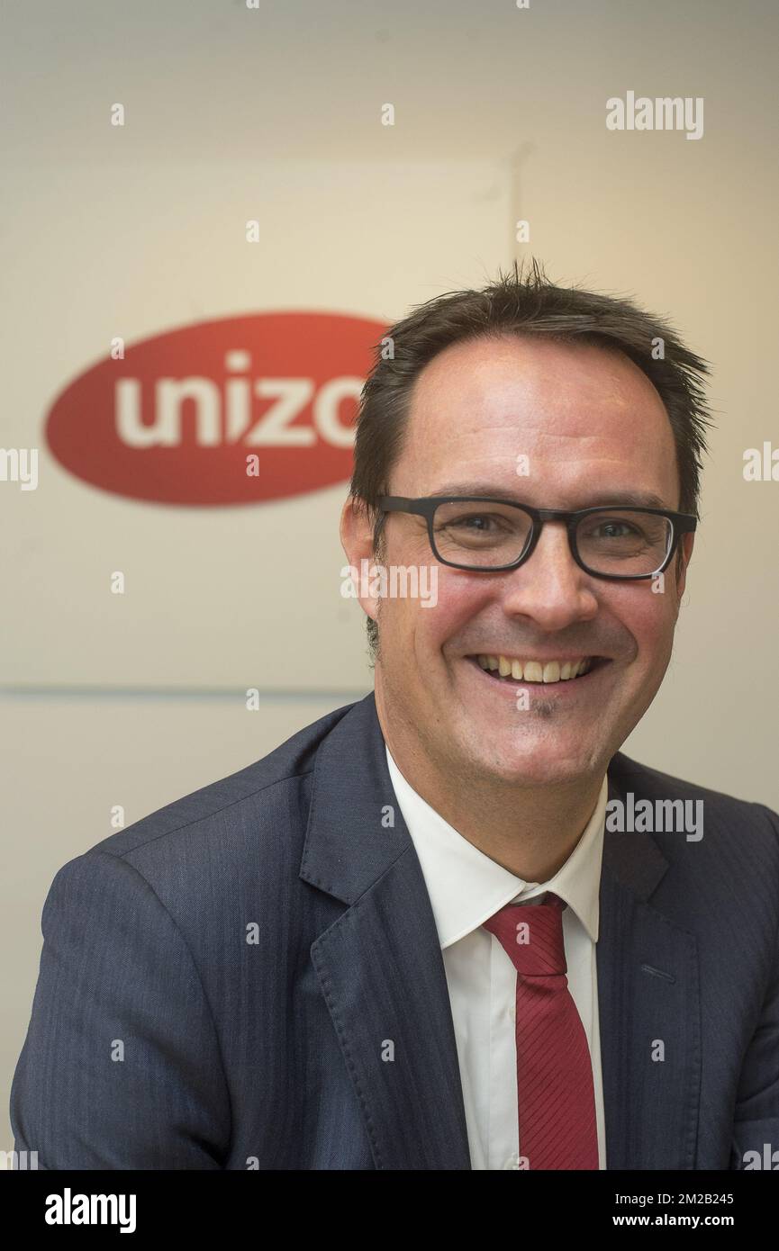 Danny Van Assche and pictured during a press conference of Voka ...