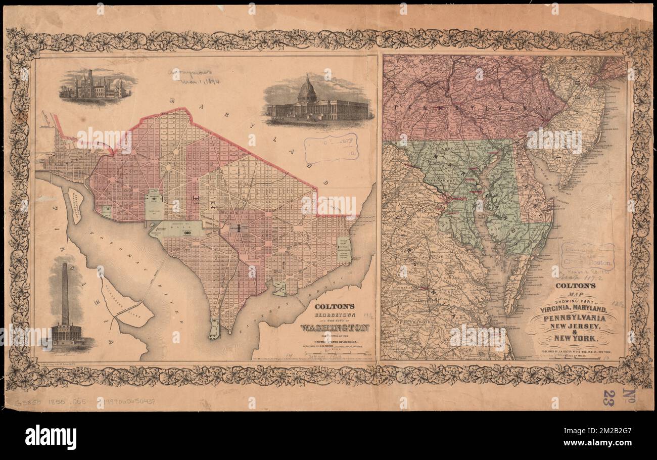 Colton's Georgetown and the city of Washington : the capital of the ...