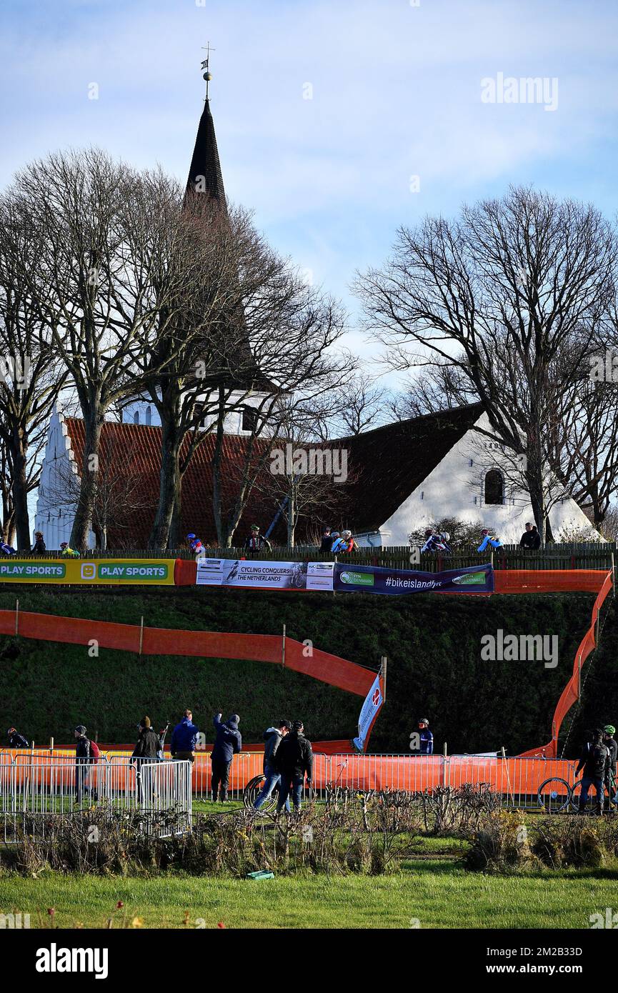 Illustration picture shows the parcours of the world cup stage ...