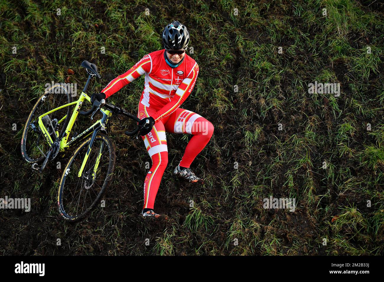 Illustration picture shows the parcours of the world cup stage ...