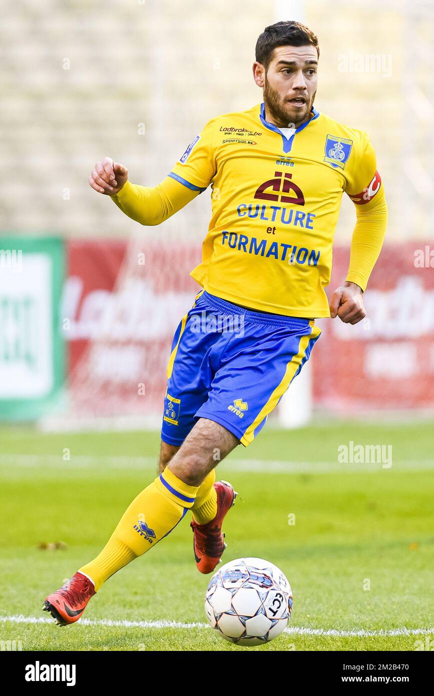 Union's Charles Morren pictured in action during a soccer game between ...