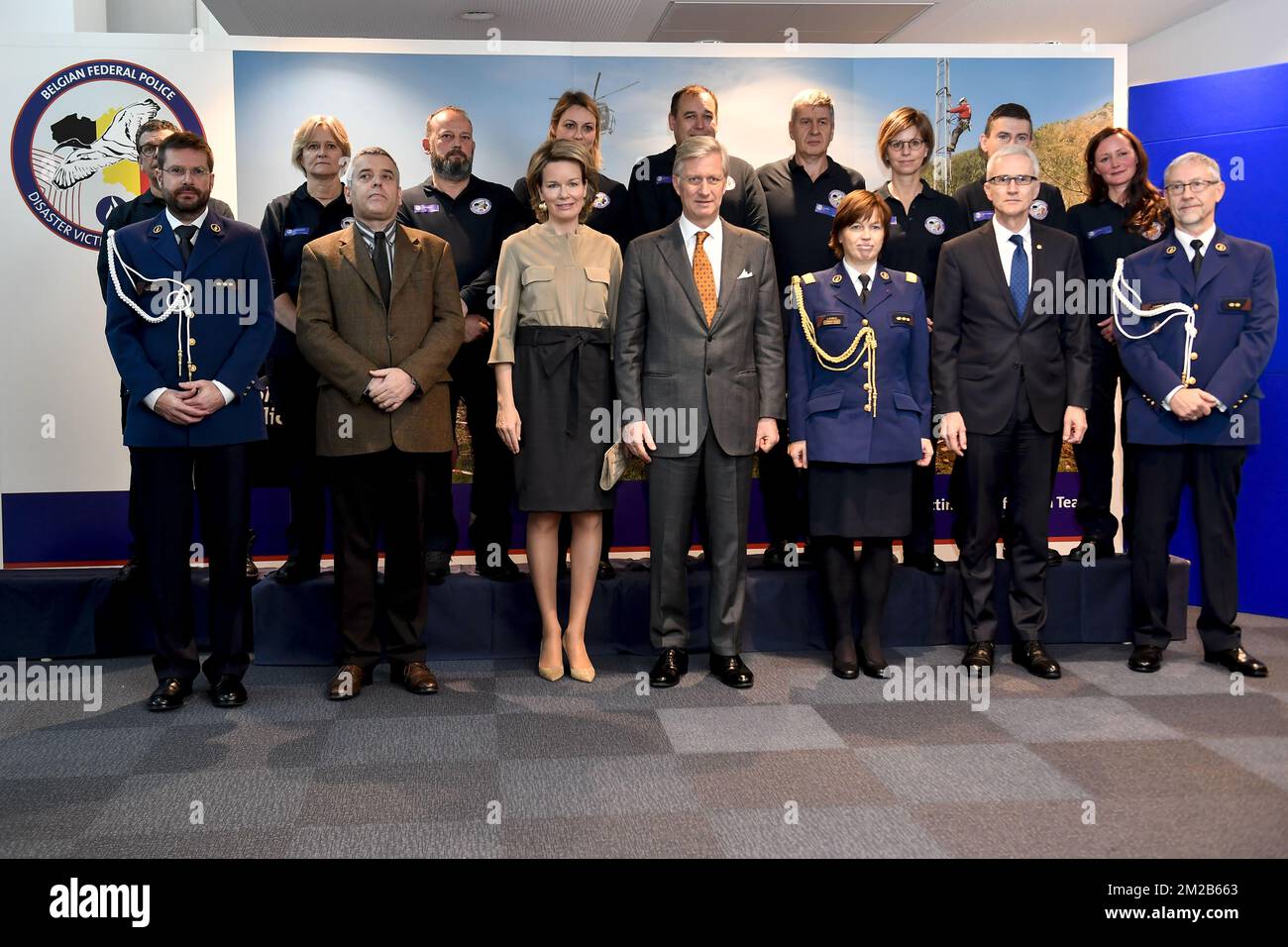 King Philippe - Filip of Belgium and Queen Mathilde of Belgium pictured ...