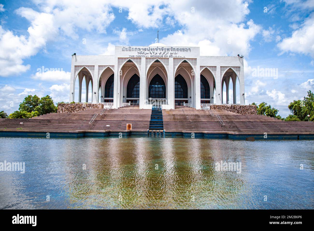 Central Mosque in Songkhla, Thailand Stock Photo - Alamy
