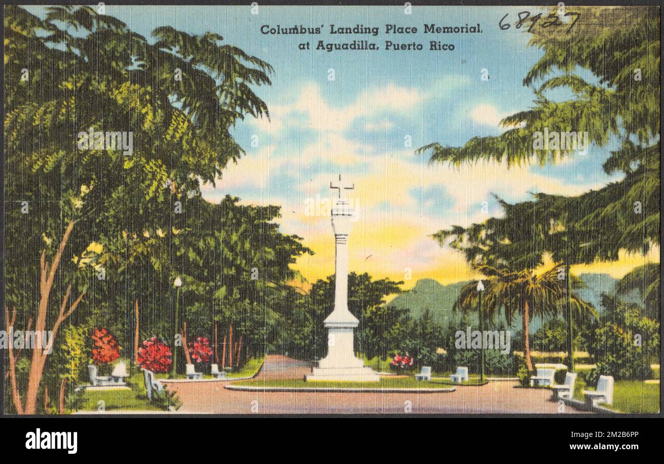 Columbus' Landing Place Memorial in Aguadilla, Puerto Rico , Monuments ...