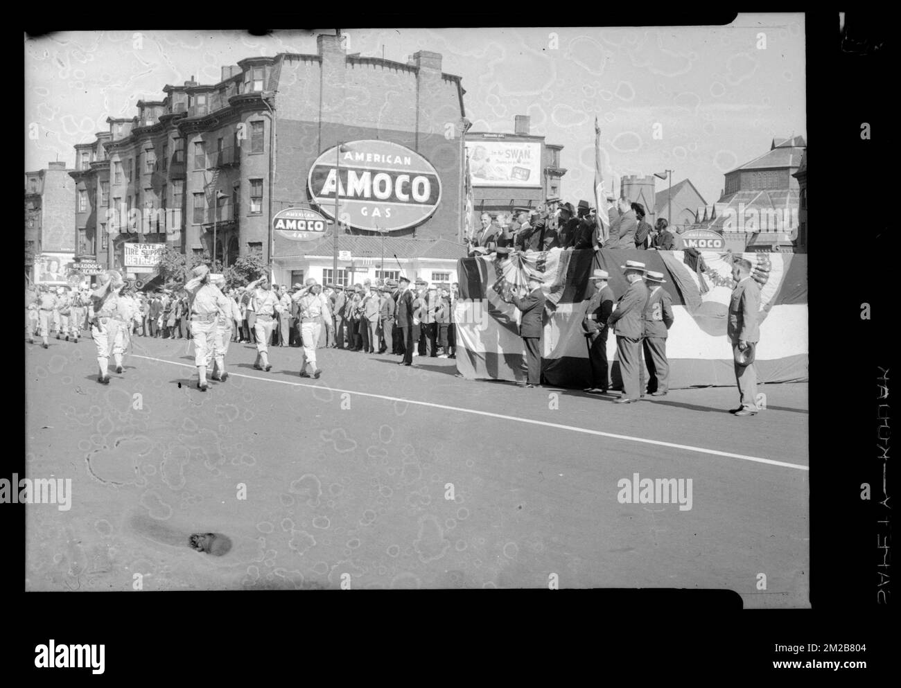 Comdg. off. and. staff 372nd Infantry , Soldiers, Military parades ...