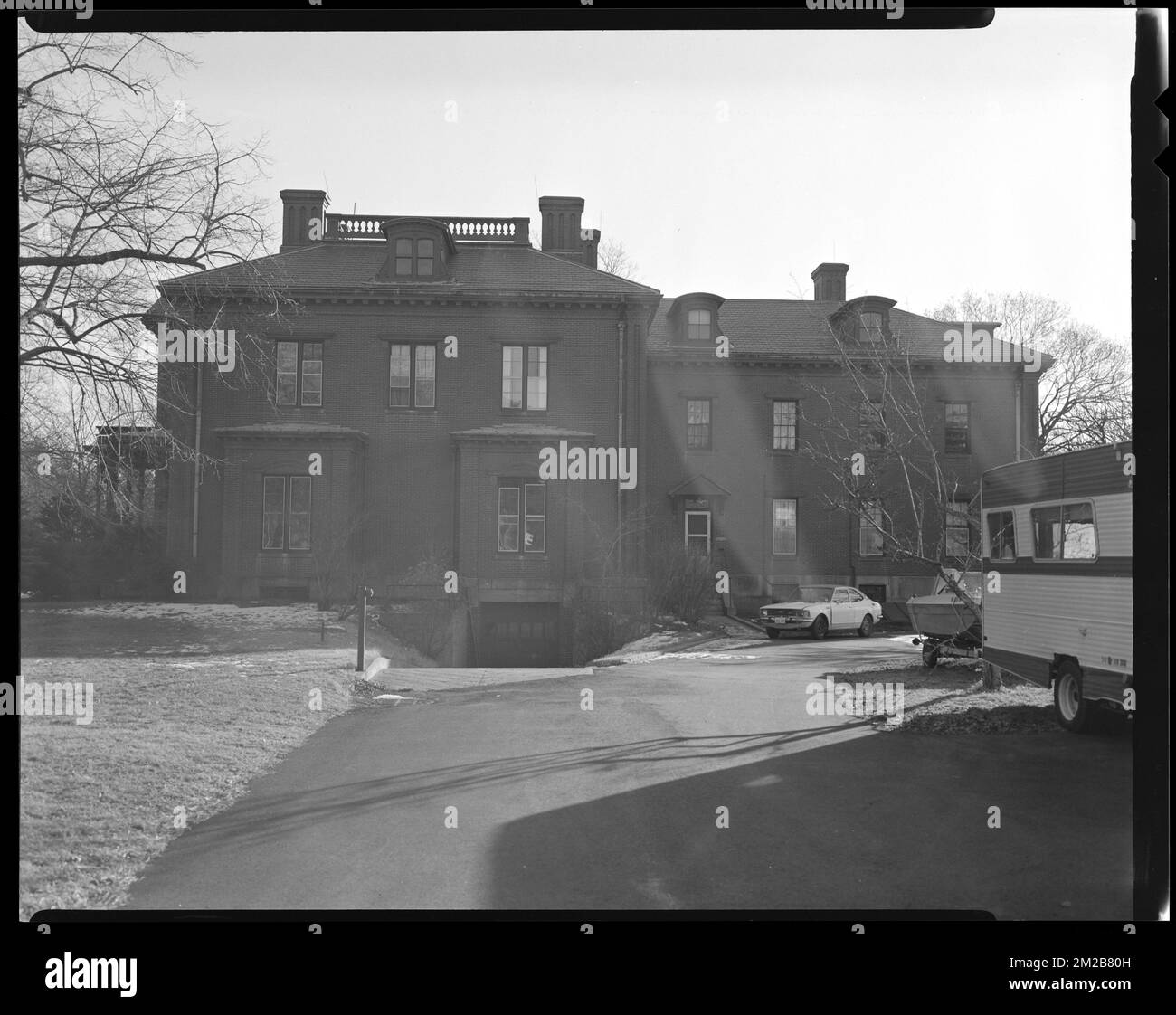 Comdt's home, ext. , Armories, Buildings, Officers' quarters, Watertown ...