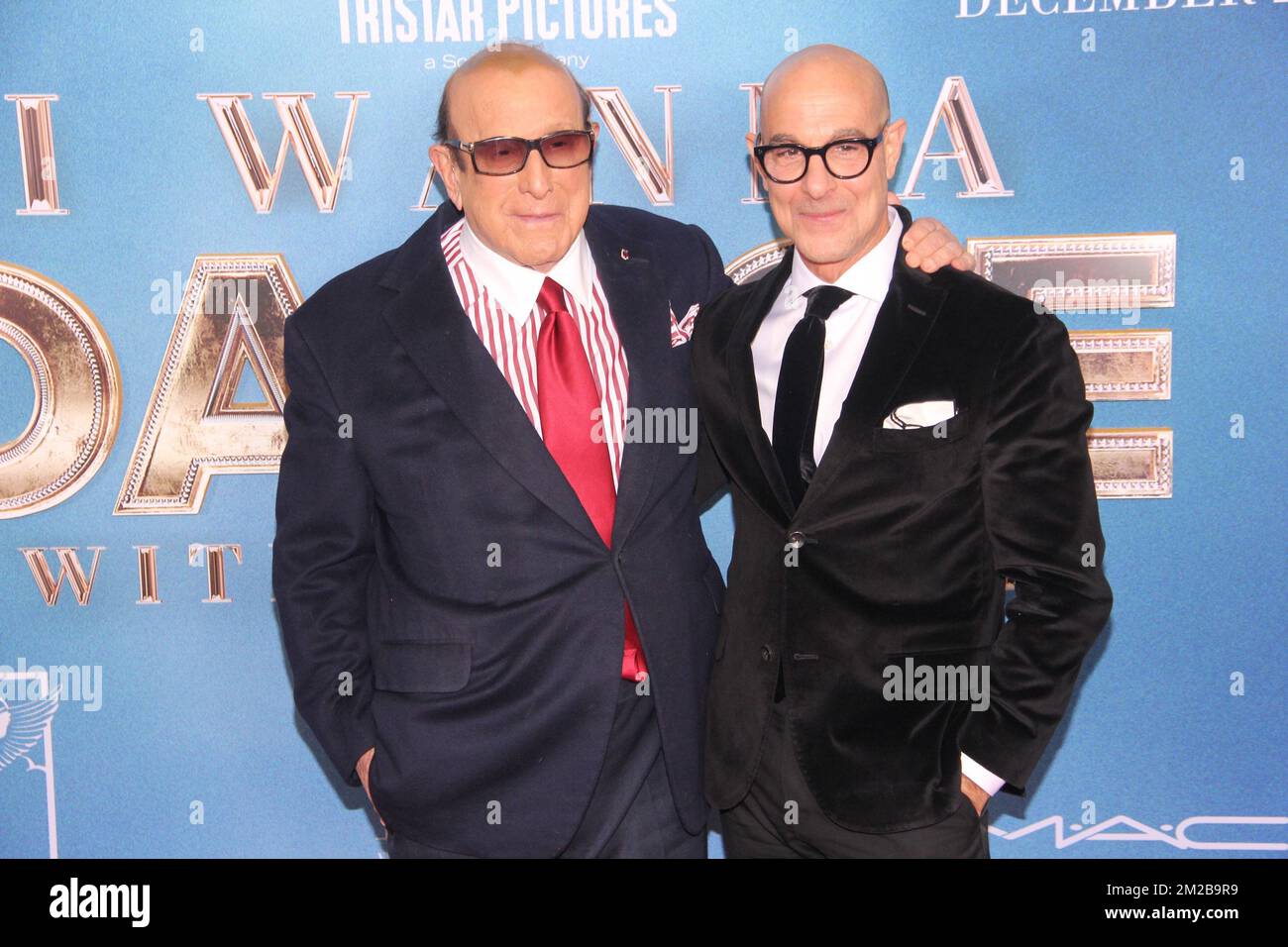 New York, NY, USA. 13th Dec, 2022. Clive Davis and Stanley Tucci at the ...