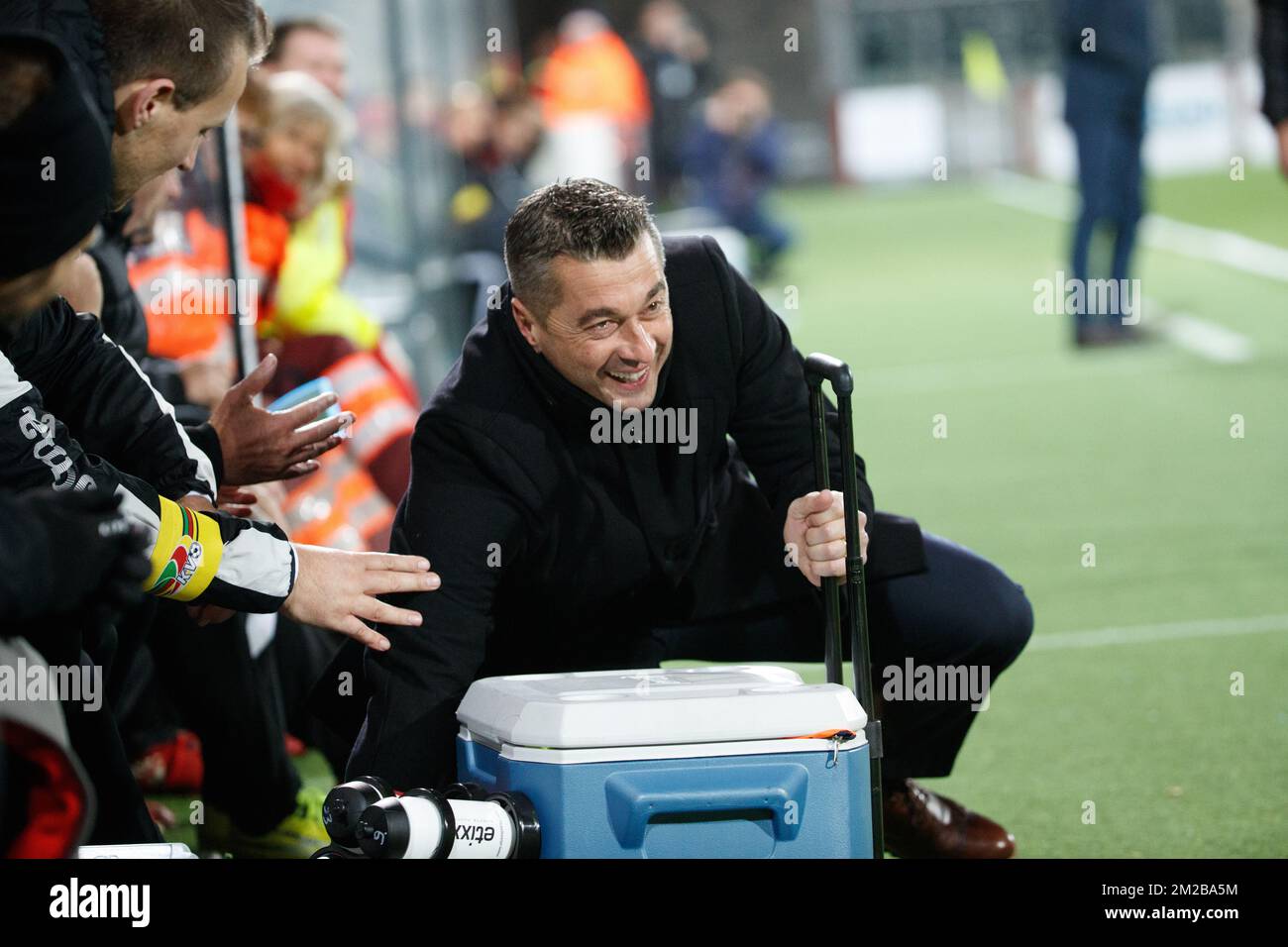 Oostende's head coach Adnan Custovic pictured during a Croky Cup 1/8 ...