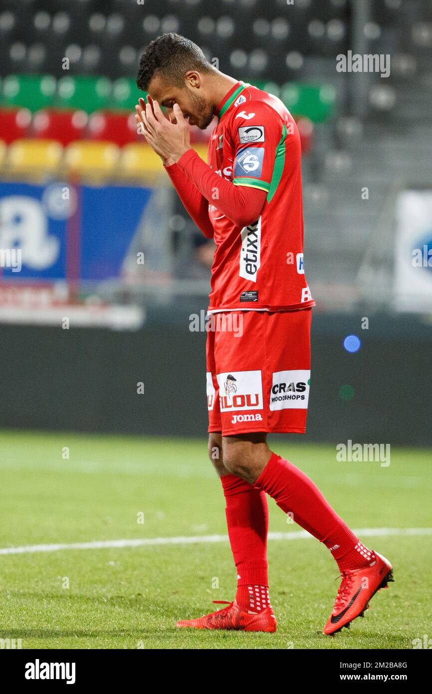 Oostende's Richairo Zivkovic pictured during a Croky Cup 1/8 final game ...