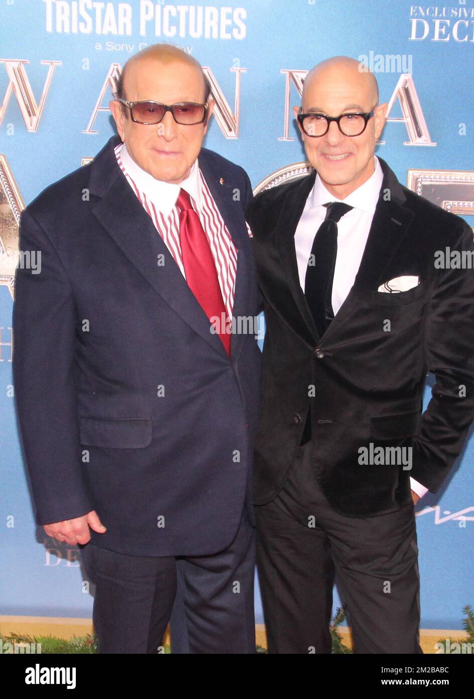 New York, NY, USA. 13th Dec, 2022. Clive Davis and Stanley Tucci at the ...