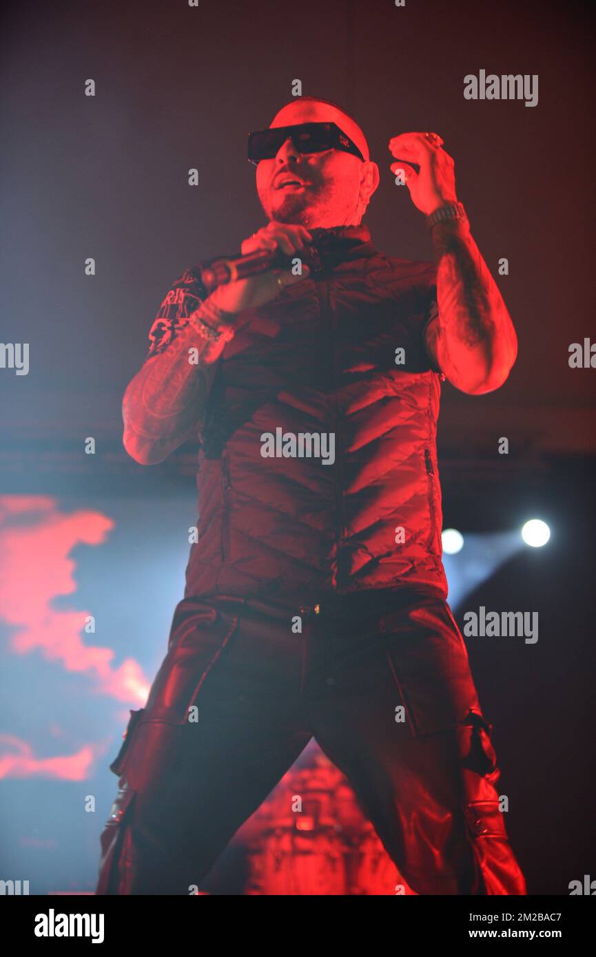 MIRAMAR, FL - DECEMBER 10: El Chacal performs live on stage during ...