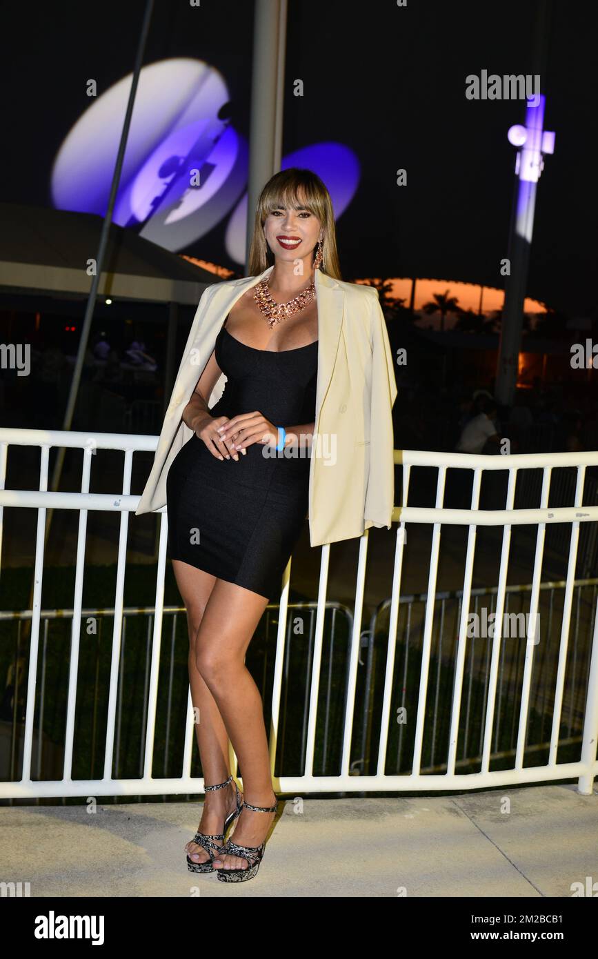 MIRAMAR, FL - DECEMBER 10: Anna Perez, Mrs. Cuba 2022, poses for ...