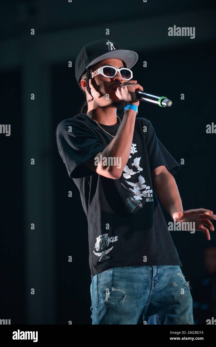 MIRAMAR, FL - DECEMBER 10: Lil Papi performs live on stage during ...