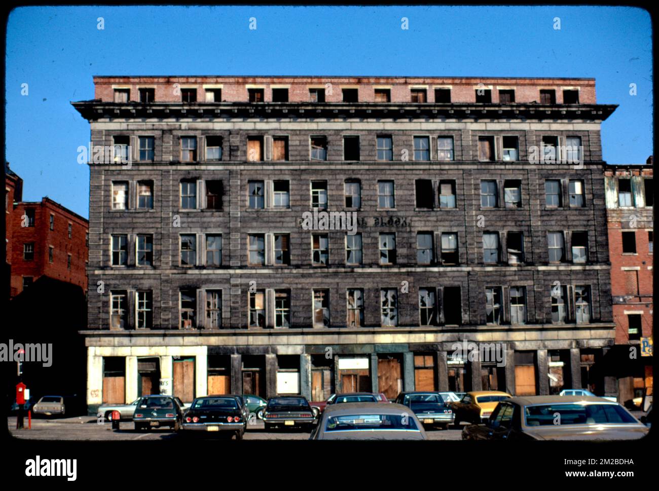 Commercial Block building Commercial Street , Piers & wharves ...