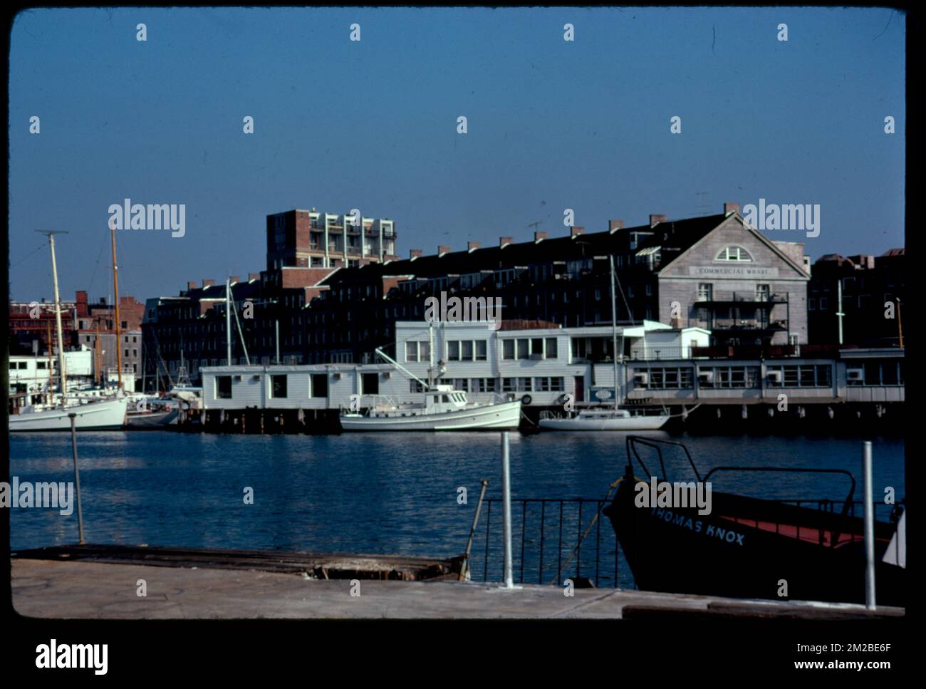 Commercial Wharf from Long Wharf , Piers & wharves, Waterfronts ...