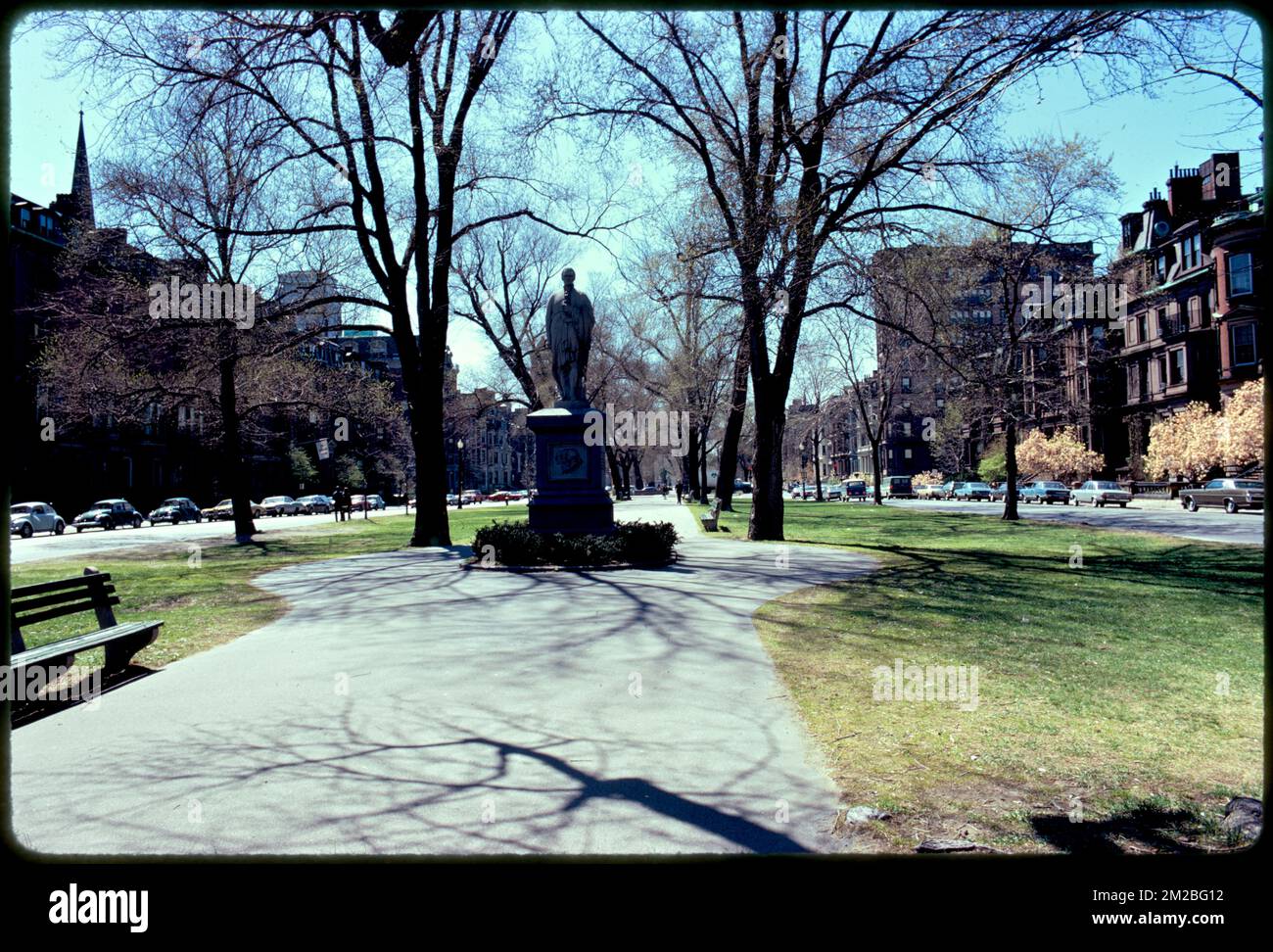 Commonwealth Ave. between Arlington & Berkeley Streets. , Parks ...