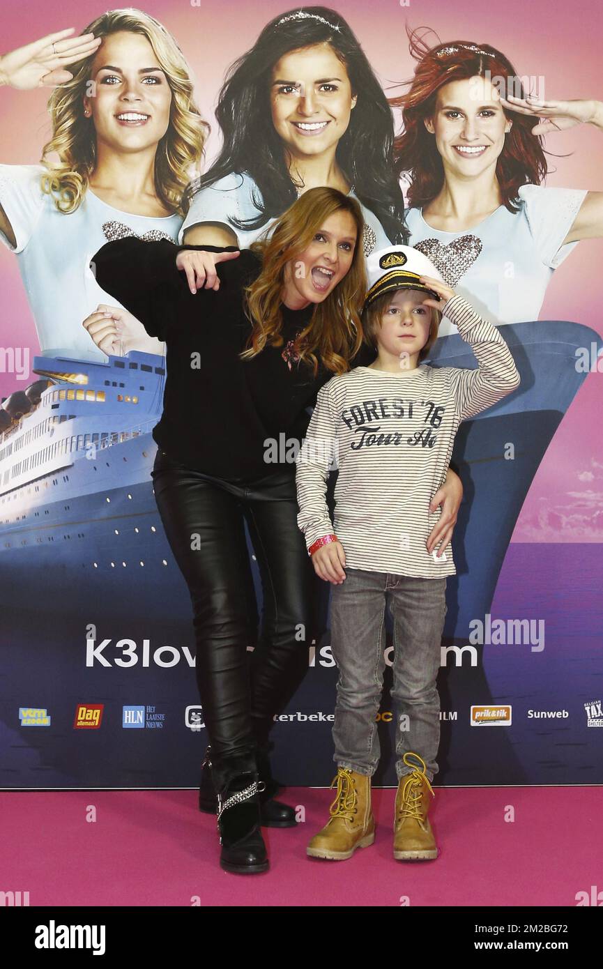 Isabelle A pictured during the premiere of 'K3 Love Cruise' in ...